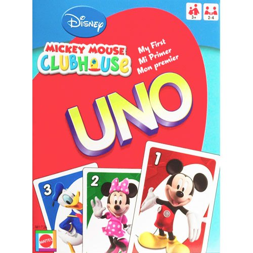 Mickey Mouse Clubhouse My First Uno Card Game @ niftywarehouse.com ...