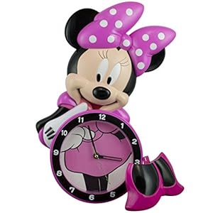 Minnie Mouse Large Pendulum Wall Clock: Amazon.co.uk: Kitchen & Home