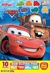 Amazon.com: Disney Pixar Cars Fruit Flavored Snacks 8 Oz