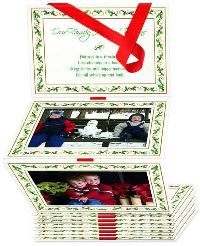Family Timeline Holiday Card - FindGift.com