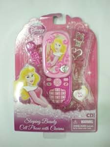Disney Princess Play Cell Phone with Carrying Case - Sleeping Beauty ...
