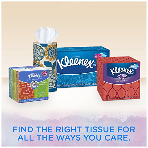 Kleenex Facial Tissues with Lotion, 120 ct, 4 Pack - Want It All