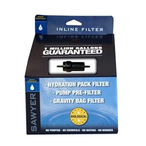 Sawyer SP121 Just Drink Inline Water Filter | Knives & Hydration 2012