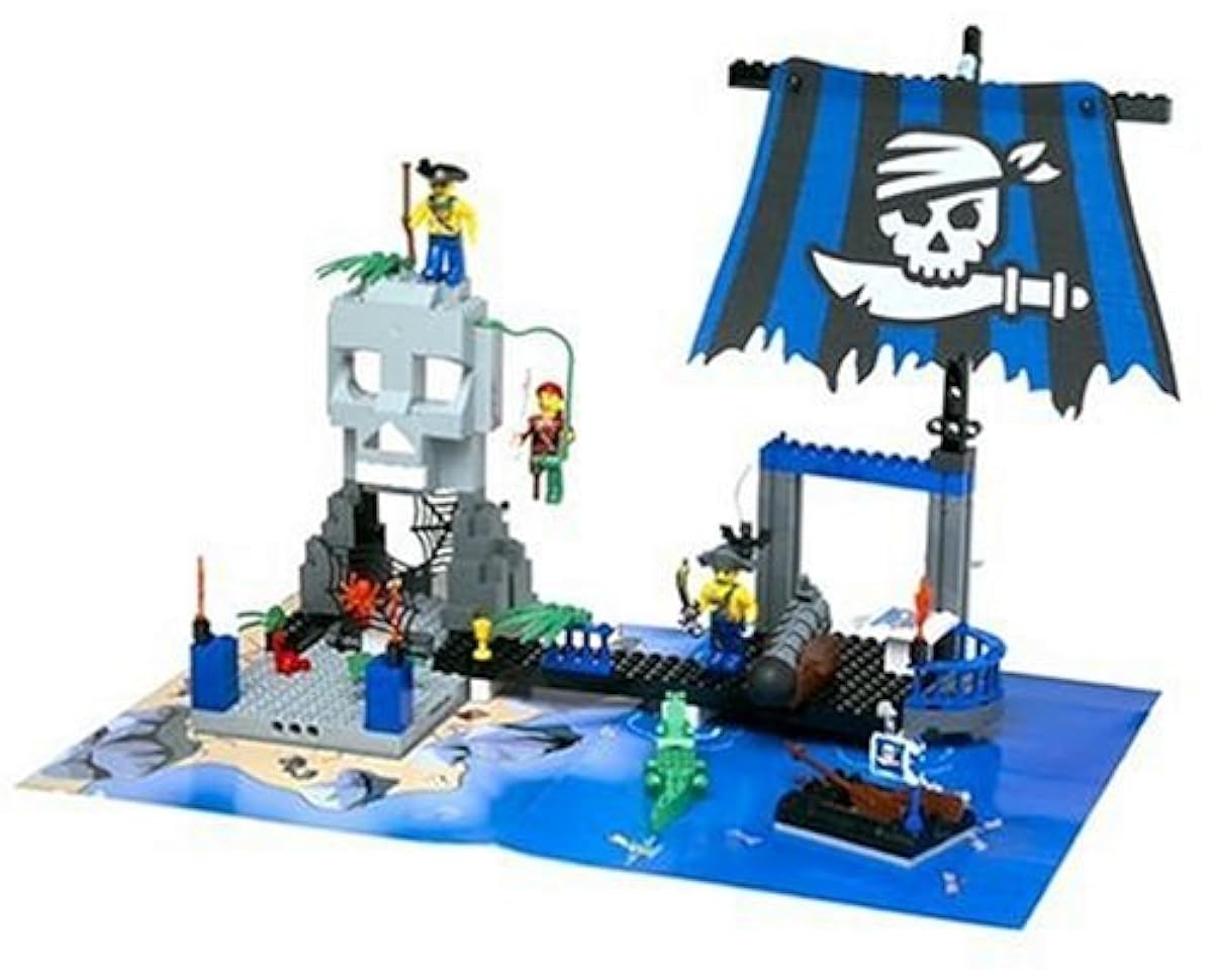 [해외] LEGO PLAY SETS 4+ PIRATES SKULL ISLAND 7074