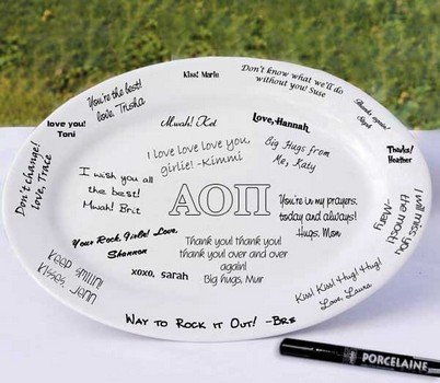 Greek Signature Platter - FindGift.com