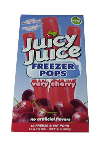 Juicy Juice Real Fruit Juice Freezer Pops - 12 - 2 Oz - Freeze and Eat ...