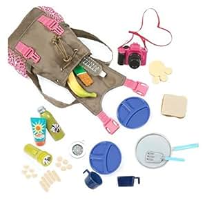 Our Generation Sporty Doll Backpack With Accessories - What A Trek Set ...