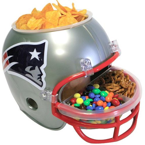 New England Patriots Snack Helmet - FindGift.com
