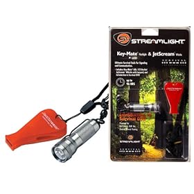 Streamlight KeyMate Flashlight Jetscream Whistle, DVD #72009 | 550 ...