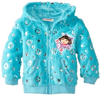 Amazon.com: Nickelodeon Little Girls' Dora the Explorer Metallic Star ...