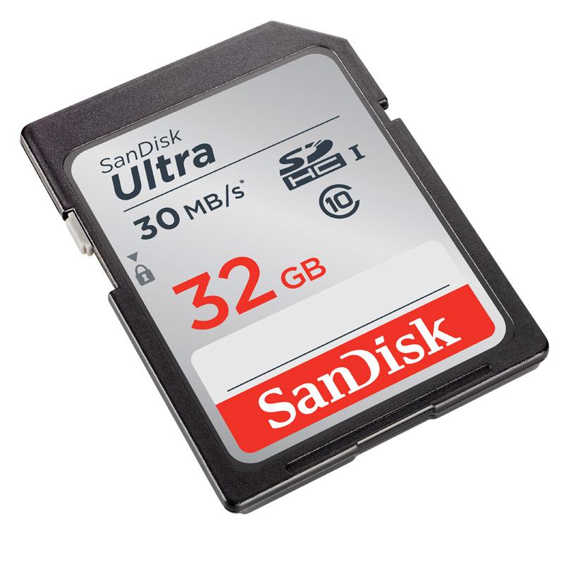 Sd Card 32gb SanDisk Ultra 32GB SDHC Class 10 U1 Flash Memory Card ...