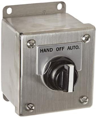 Siemens 52C156S Heavy Duty Selector Switch Control Station, 3 Positions ...