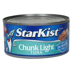 Amazon.com : Starkist Chunk Light Tuna in Water, 12-Ounce Pouches (Pack ...