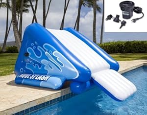 Amazon.com: INTEX Kool Splash Inflatable Swimming Pool Water Slide ...