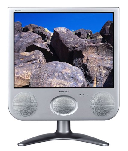 Black Friday 2010 Sharp Aquos LC-13C3US 13-Inch Flat-Panel LCD TV, Silver