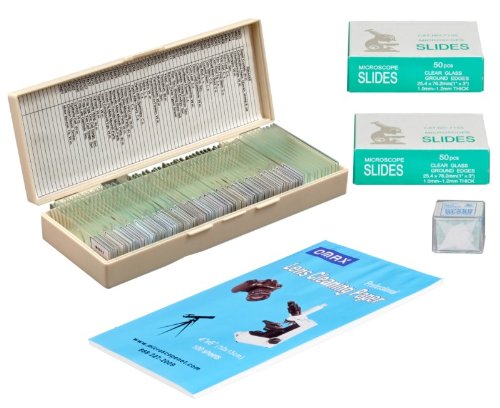 Omax Microscope Slides Kit "CS-A96AA50-SCLP100" Review