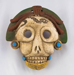 Aztec Death Mask - Fair trade and handmade in Mexico - Indoor or ...