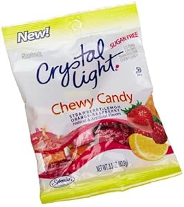 Amazon.com : Crystal Light Chewy Candy, 3.3 oz Bag, Uses Splenda, By ...