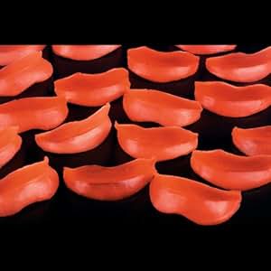 Amazon.com: Plastic Red Lips (12 dz): Toys & Games