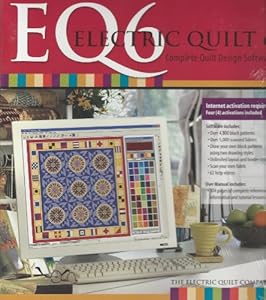 Amazon.com: Electric Quilt 6 EQ6 Quilt Design Software with Manual ...