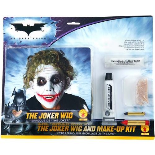 Deluxe The Joker Make-Up Kit with Wig For Sale Online | Jokerwow