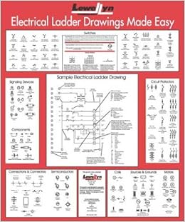Electrical Ladder Drawings Made Easy (20" x 24" Poster): Inc. Lewellyn ...