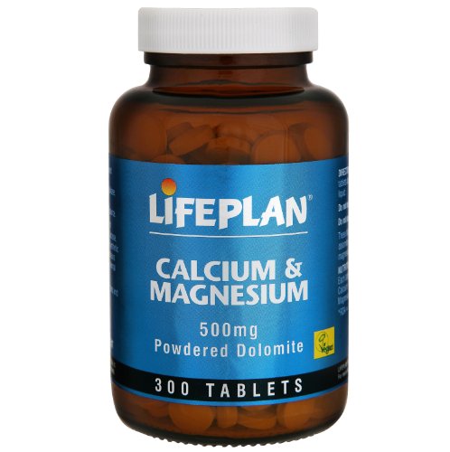 Lifeplan Calcium and Magnesium Dolomite 500mg 300 Tablets | Nakosite