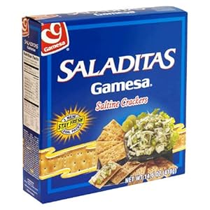 Amazon.com: Gamesa Saladitas Saltine Crackers, 14.6-Ounce Boxes (Pack ...