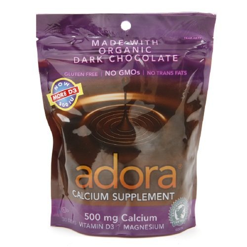 Read About Adora – Calcium Supplement Dark Chocolate, 30 ct (Pack of 3 ...