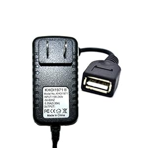 Amazon.com: KHOI1971 ® 4-FEET cord WALL AC power adapter USB EXTENSION ...