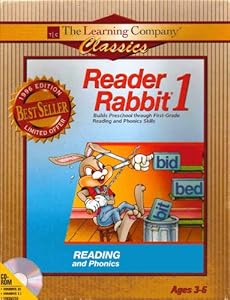 Amazon.com: Reader Rabbit 1 (Reading and Phonics) 1996 Edition Ages 3-6