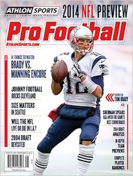 2014 Athlon Sports NFL Pro Football Magazine Preview- New England ...