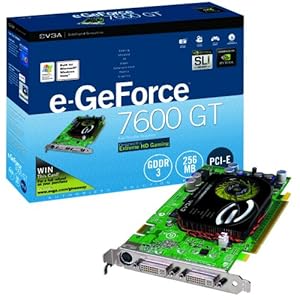 Amazon.com: eVGA e-GeForce 7600 GT CO 256MB PCI-Express 256-P2-N553-AX ...