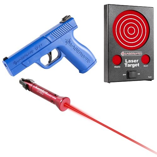 Laserlyte Bullseye Training Kit, Laser Plinking Can Kit and Center Mass ...