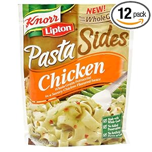 Amazon.com : Lipton Pasta Sides, Chicken, 4.4-Ounce Packages (Pack of ...