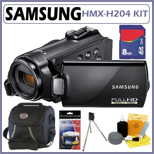 Samsung HMX-H204 16GB SSD HD Camcorder WITH 20x Optical Zoom and 2.7 ...