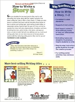 Amazon.com: How to Write a Story, Grades 1-3 (9781557998019): Evan Moor ...