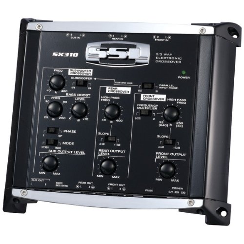 Soundstorm Electronic Crossover With Remote Subwoofer Level Control (3 ...