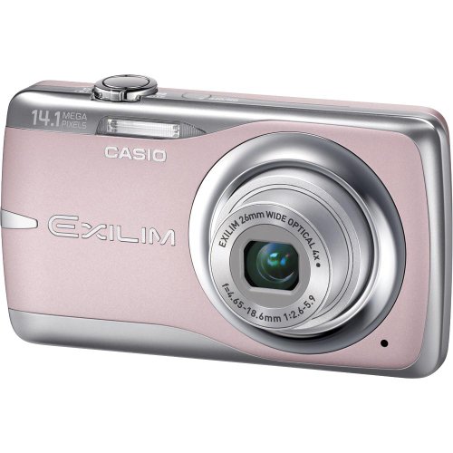 Black Friday Casio EX-Z550 14.1MP Digital Camera with 4x Wide Angle Zoom with CCD Shift Image ...