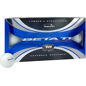 Amazon.com : Intech Beta Ti EXD Men's Golf Balls - 18 Pack : Distance ...