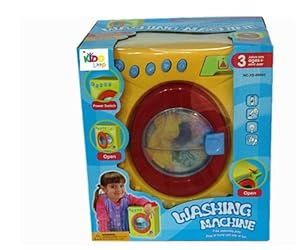 Kidoloop Pretend Play Battery Operated Kids Play Toy Big Washing ...