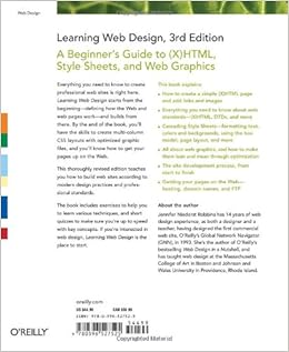 Learning Web Design: A Beginner's Guide to (X)HTML, StyleSheets, and ...