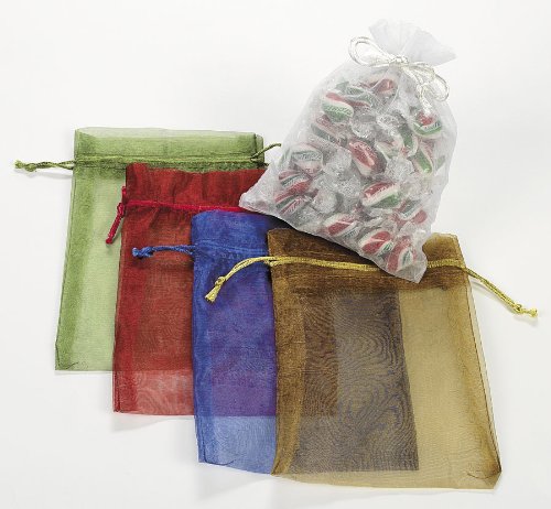 Buy!! LARGE SHEER MESH DRAWSTRING GIFT BAGS (1 DOZEN) – BULK | gif ...