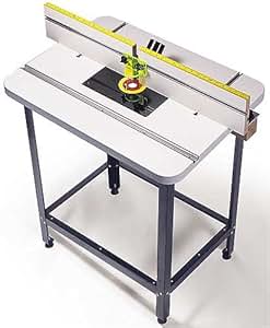 MLCS Woodworking Router Table Top and Fence with Phenolic Plate ...