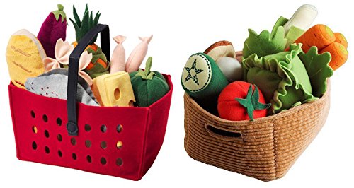 Ikea Duktig and Latsas Toy Pretend Play Food - Deluxe 25 Piece Fabric ...