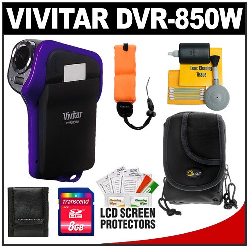 Vivitar DVR-850W Underwater Digital Flip Video Recorder Camcorder ...