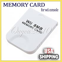 New 8mb 8m Memory Card Stick for Nintendo Gamecube NGC Wii Console 123 ...