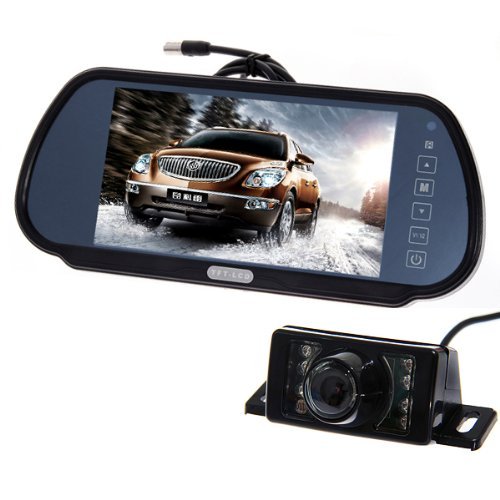Cheap Price Excelvan 7" Security LCD Wide Screen Car Rear View Backup ...