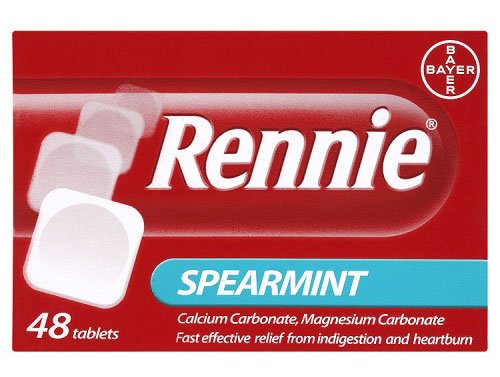 Rennie Spearmint 48 Tablets | Nakosite