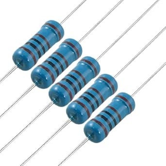 200 Pcs 1K Ohm 1W 1% Axial Metal Film Resistors 1 Watt: Single ...